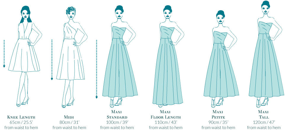 Midi vs. Mini vs. Maxi vs. Long Dresses (What's the Difference ...