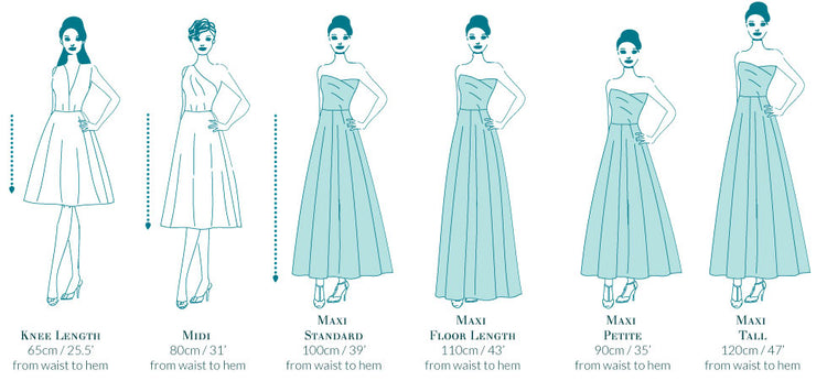 Midi vs. Mini vs. Maxi vs. Long Dresses (What's the Difference ...